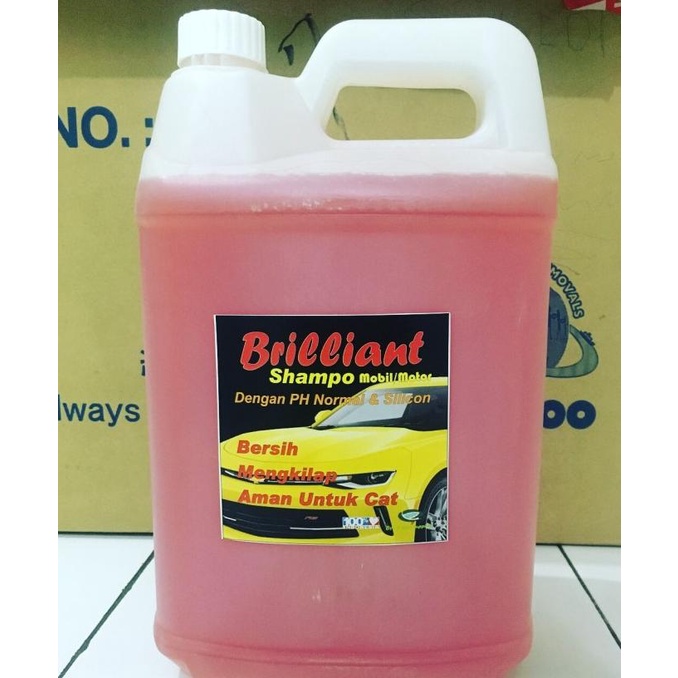 Jual Shampo Motor Mobil Super 5 liter Extra Busa | Shopee Indonesia