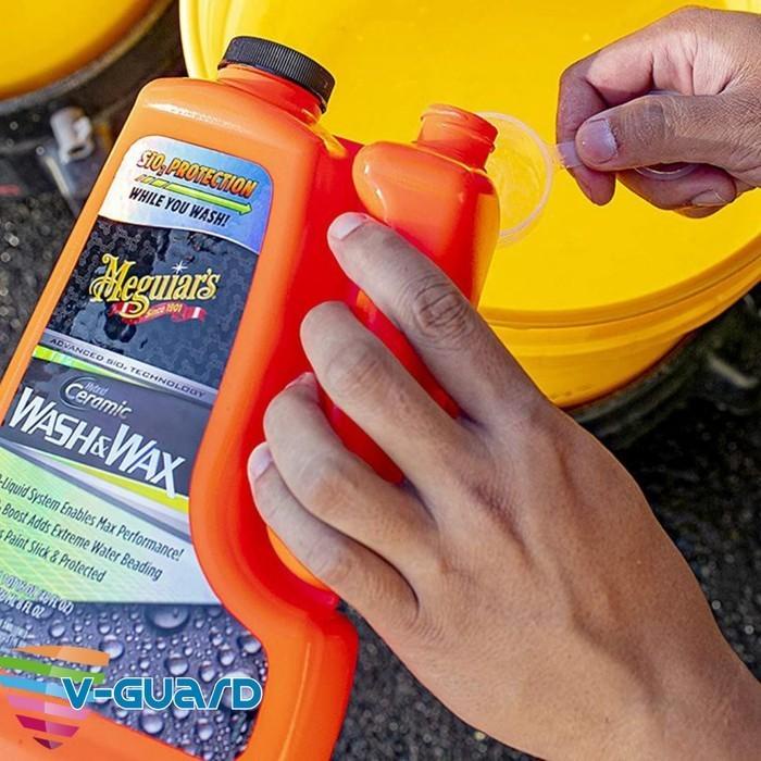 Jual MEGUIARS HYBRID CERAMIC WASH & WAX SIO2 BOOST, SHAMPOO COATING ...