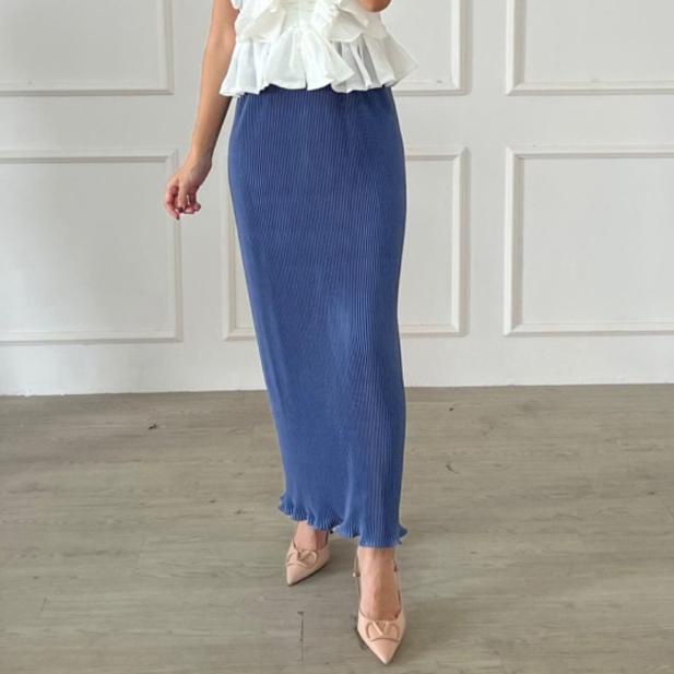 Jual Special Promo Wavy Pleats Skirt / Rok Plisket wavy / Rok Plisket ...