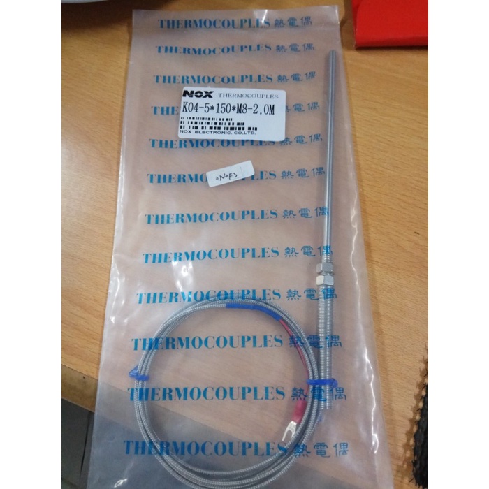 Jual Thermocouple TC type K ukuran 5 x 150 mm | Shopee Indonesia