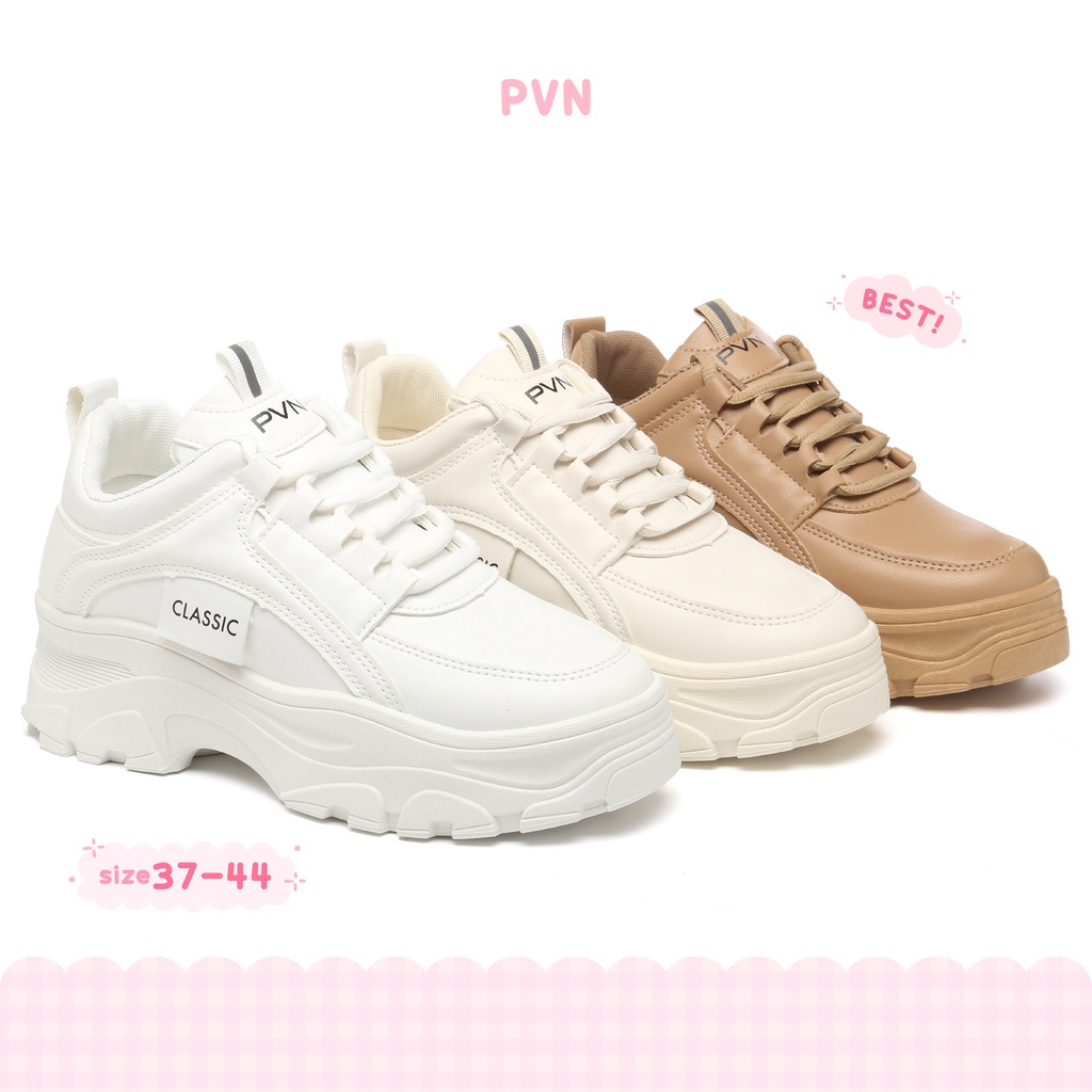 Jual PVN Yeri Sepatu Sneakers Wanita Casual Sport Shoes 320 | Shopee ...