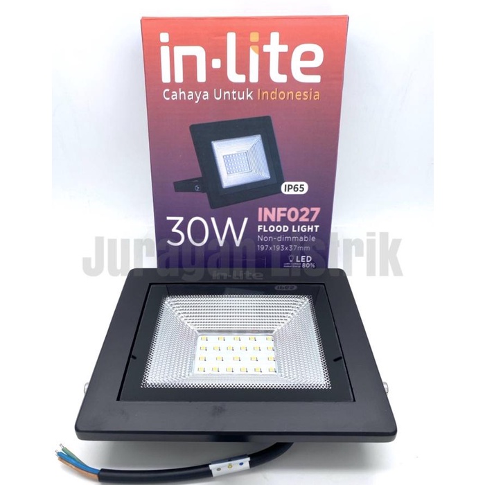 Jual Lampu Sorot Inlite Inf027 30 Watt 30Watt 30W 30 W | Shopee Indonesia