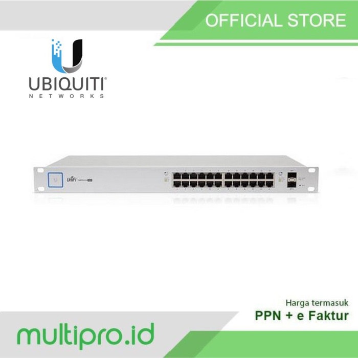 Jual UBIQUITI UNIFI US-24-250W SWITCH 24 PORT MANAGED POE+ GIGABIT WITH ...