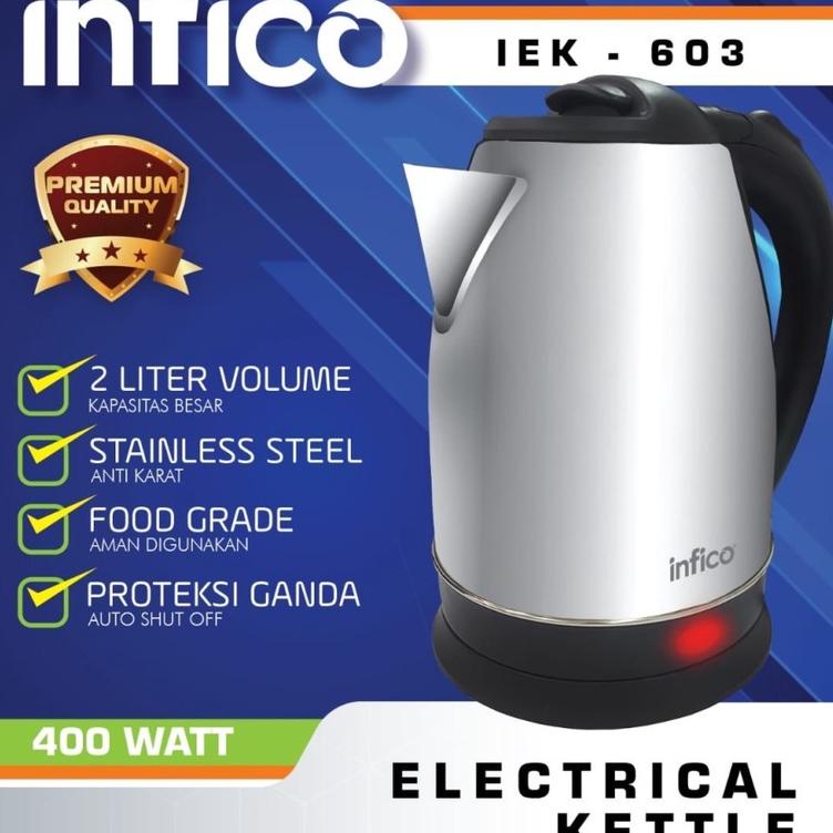 Jual Infico Teko Listrik 2 Liter / Pemasak Air 2 Liter Full 400Watt ...