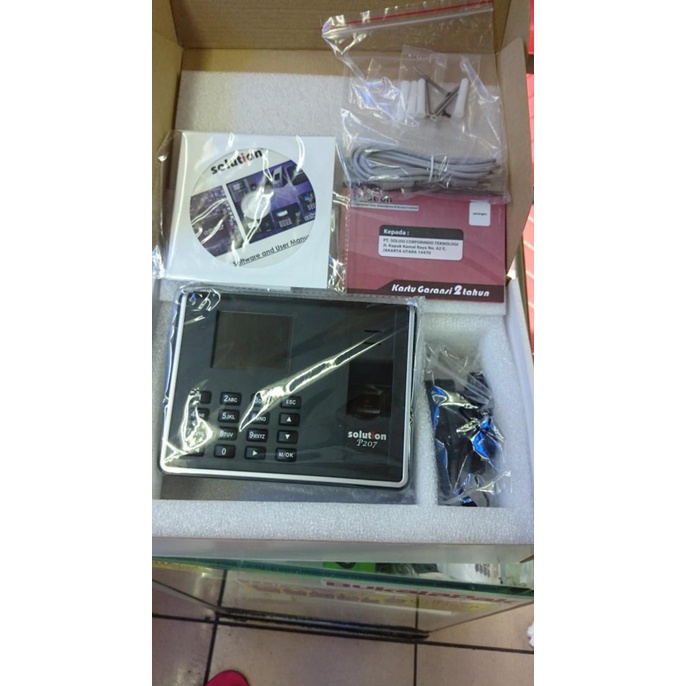 Jual Fingerprint Solution P206 / Mesin Alat Absensi Sidik Jari | Shopee ...