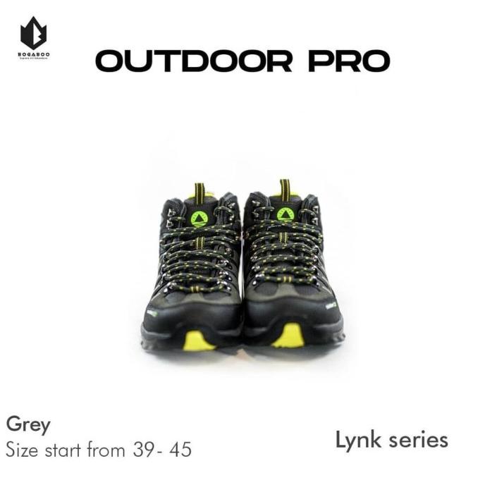Jual Terbaik Sepatu Gunung Outdoor Pro Lynk Grey Waterproof - Sepatu ...