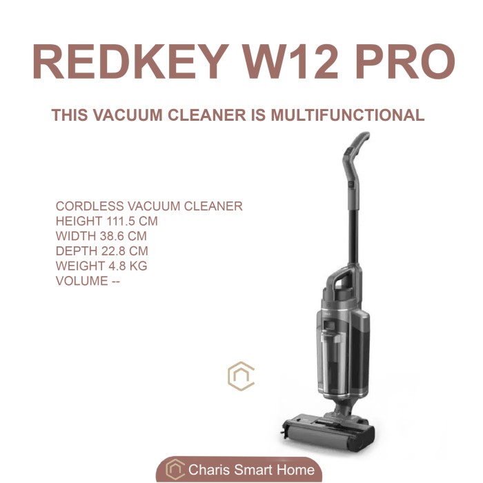 Jual Redkey W12 PRO Vacuum Cleaner | Shopee Indonesia