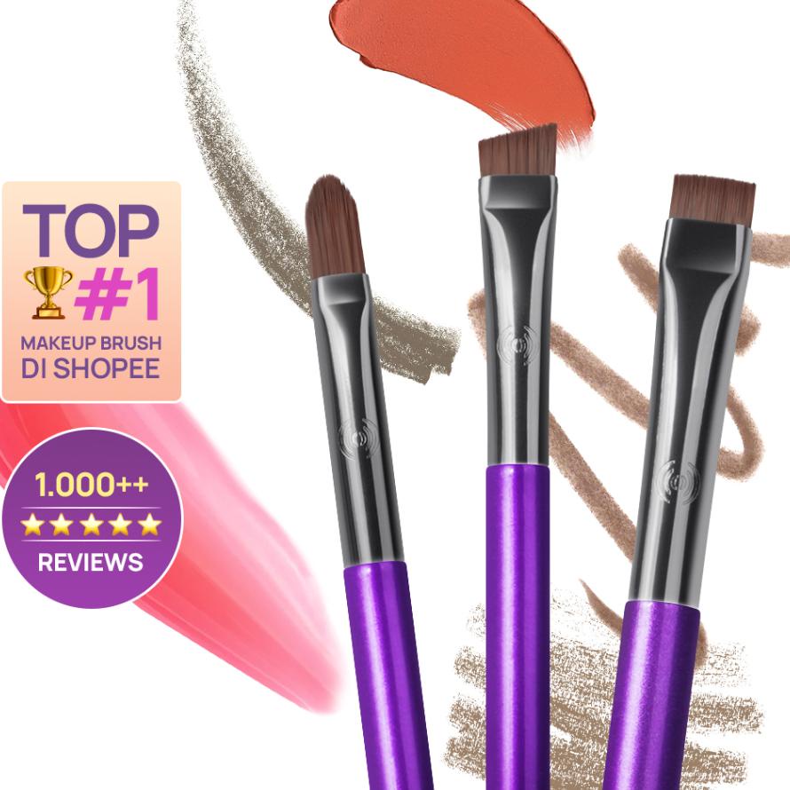 Jual Haquhara Amala Brush / Kuas Makeup Face Eye Foundation Blush ...