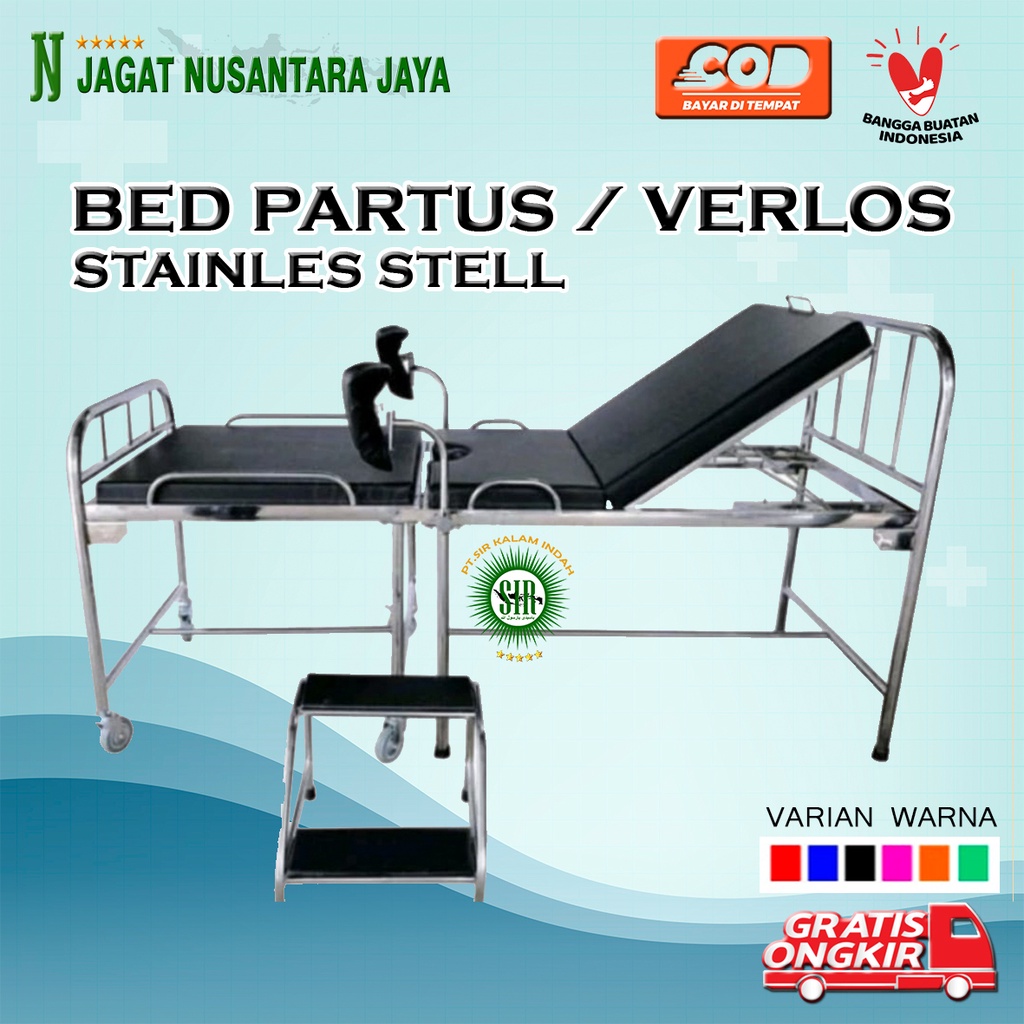 Jual Verlos Bed / Bed Partus / Obgyn Bed /Tempat Tidur Persalinan PC ...