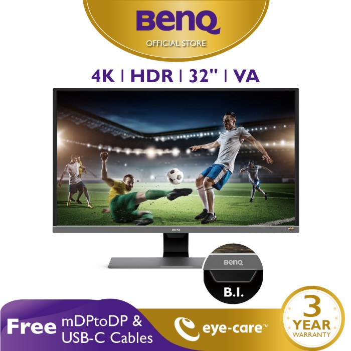 Jual BenQ EW3270U 4K HDR 32inch HDMI DP USB-C LED Gaming Eye Care ...