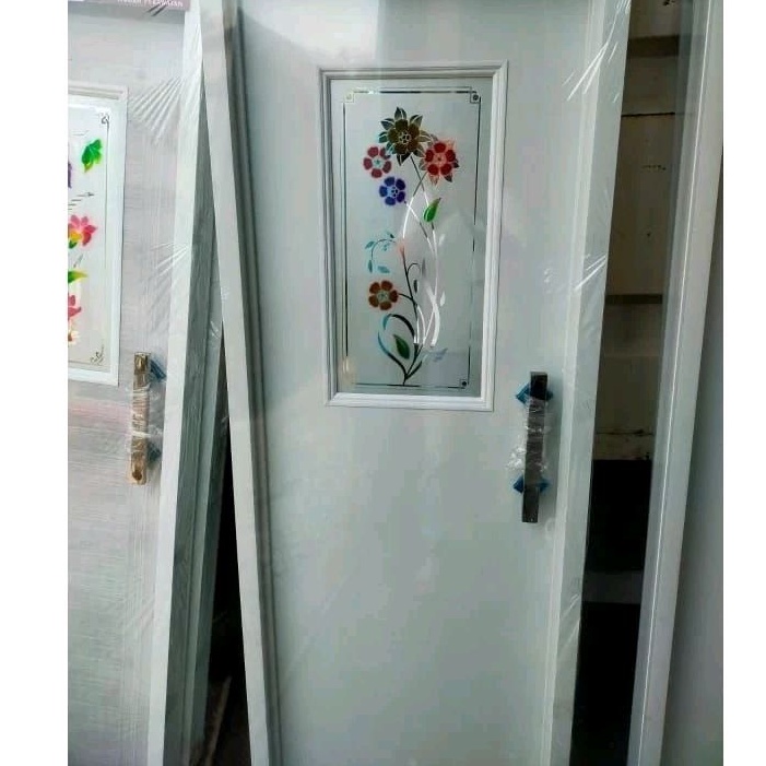 Jual Pintu PVC Cermin 1/2 Besar | Pintu Kamar Mandi | Shopee Indonesia