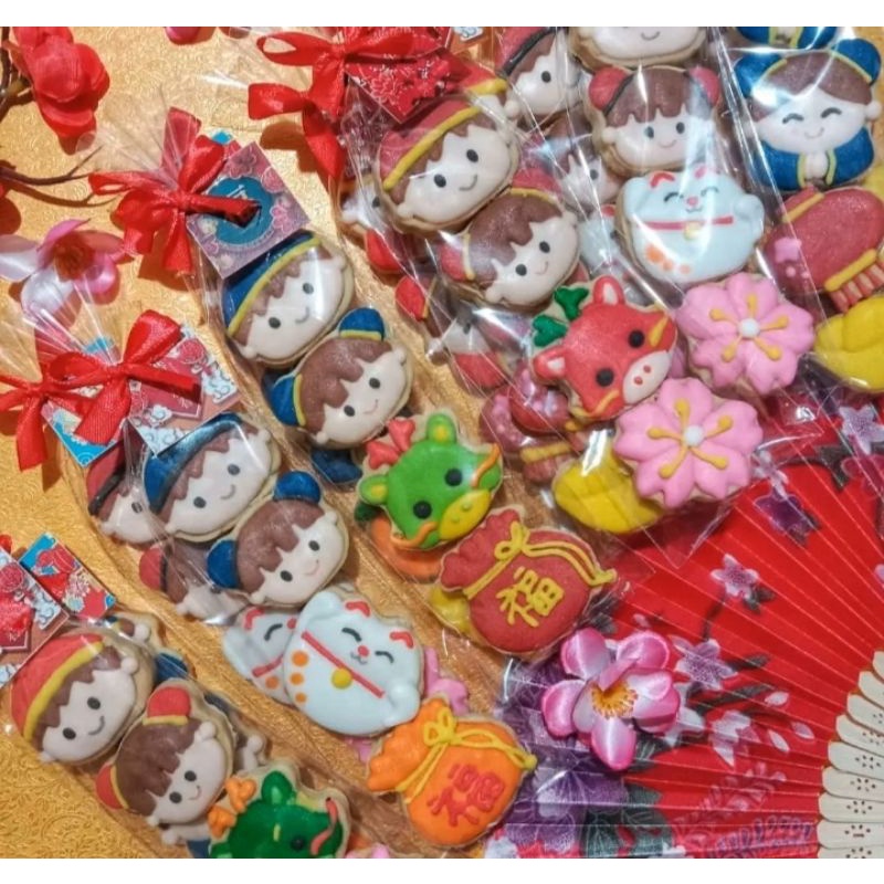Jual Tester pack cookies imlek 2024 tema naga satuan isi 4 pcs | Shopee ...