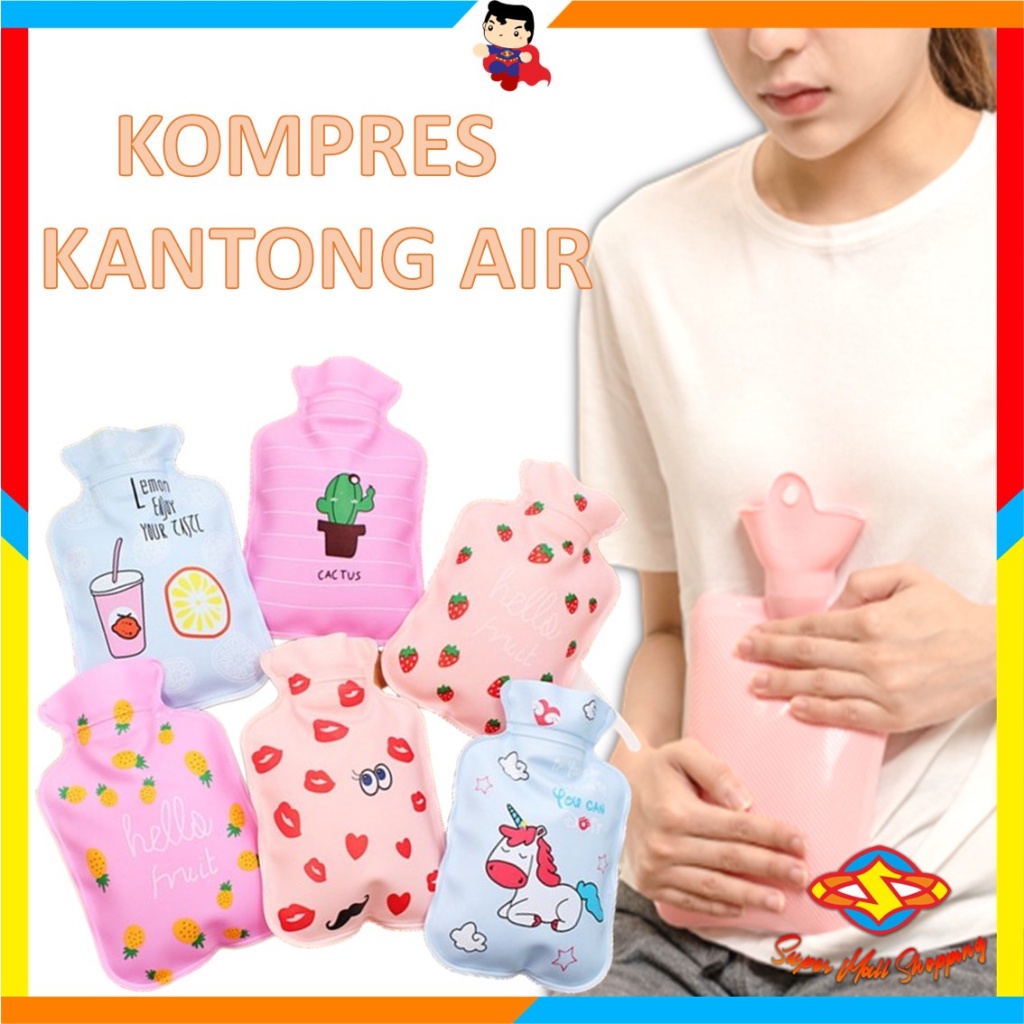 Jual SMS Kantong Kompres Air Panas Es Dingin Kantung Kompres Demam Dan ...