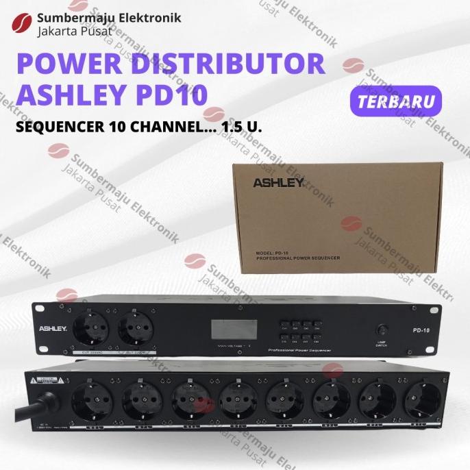Jual Power Distributor Ashley Pd10 Pengaman Sound System Dan Alat ...