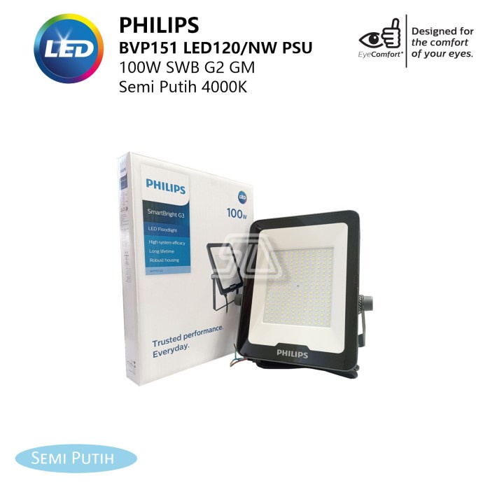 Jual Lampu Sorot BVP151 LED120/NW PSU 100W SWB G2 GM | Shopee Indonesia