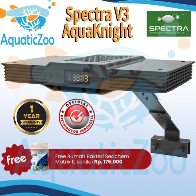 Jual Spectra Aqua knight V3 Aquaknight Lampu Aquarium LED Marine 60w ...