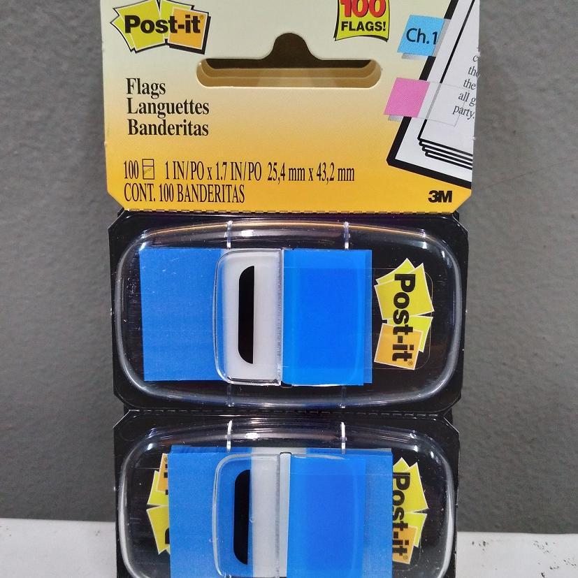 Jual 3M Post It Flags 680-Be2 Isi 2 Pad 100 Lembar | Shopee Indonesia