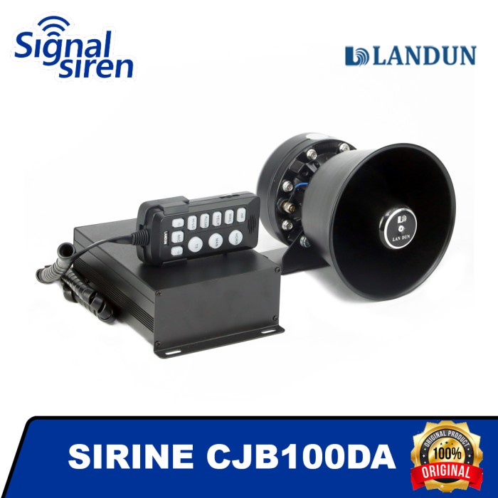 Jual LANDUN SIRINE PATWAL POLISI CJB100DA 100W | Shopee Indonesia