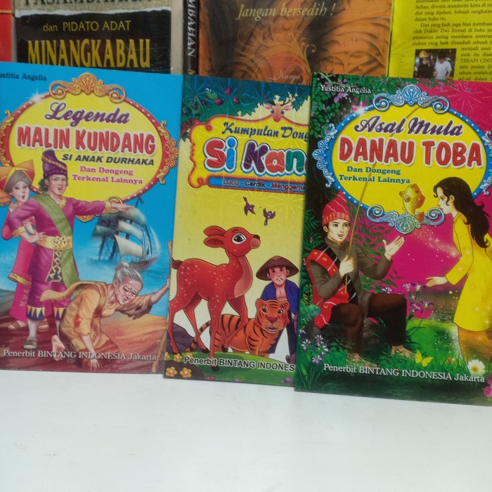 Jual New!! Paket cerita anak 3 buku,Scil,Malin Kundang Asal muasa ...