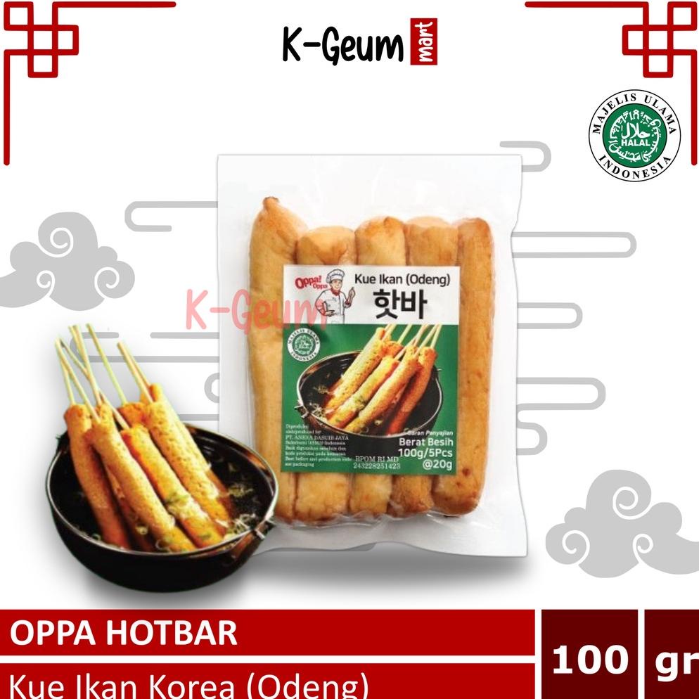 Jual Ready OPPA Hotbar Odeng Jajan Asli Korea | Odeng Tusuk | Odeng ...