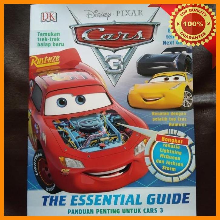 Jual (TBD) DISNEY PIXAR CARS 3 THE ESSENTIAL GUIDE PANDUAN PENTING ...