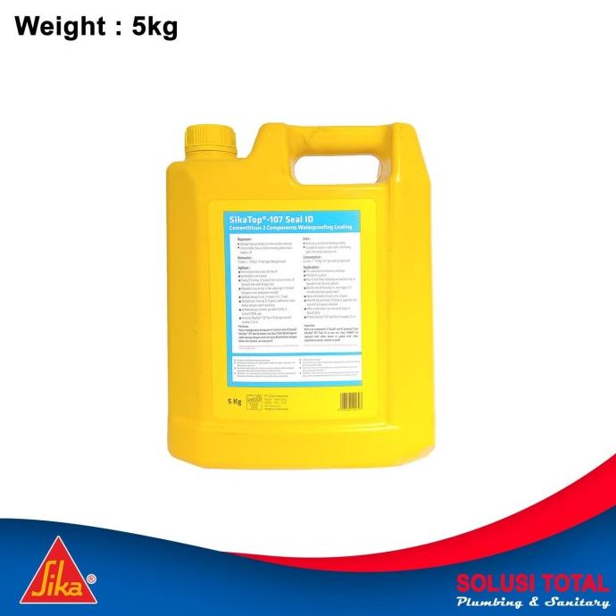 Jual Sikatop 107 Cairan Saja Liquid Tanpa Semen 5Kg Sika Top Termurah ...