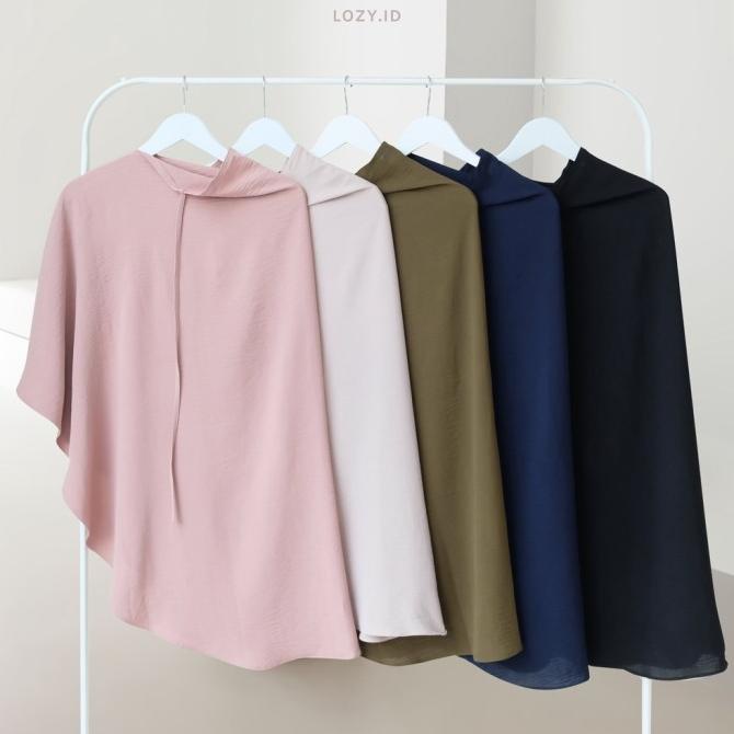 Jual Trend Jumbo Bergo Jilbab Maryam Crinkle Airflow Menutup Dada Instan Tali Terbaik | Shopee ...