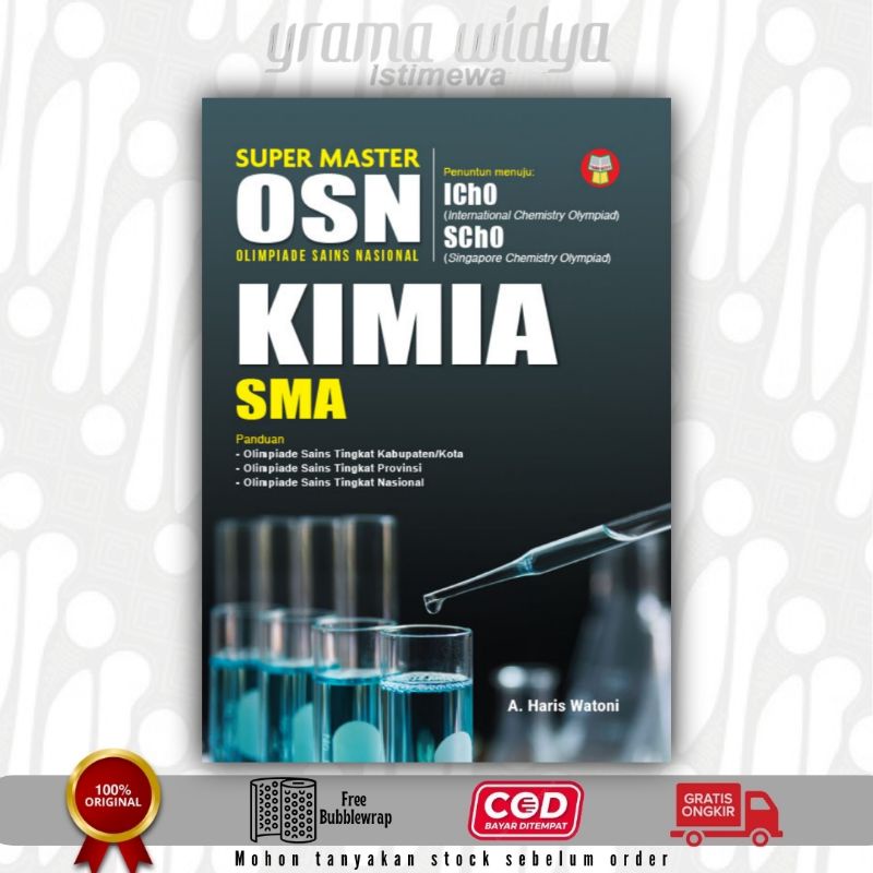 Jual BUKU SUPER MASTER OSN (OLIMPIADE SAINS NASIONAL) KIMIA SMA | Shopee Indonesia
