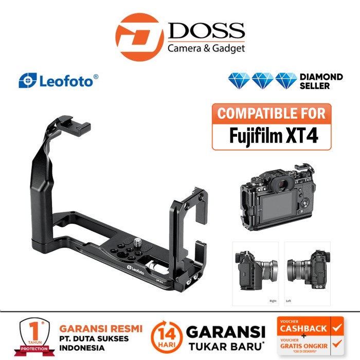Jual LEOFOTO LPF-XT4 LPLATE FOR FUJIFILM XT4 | Shopee Indonesia