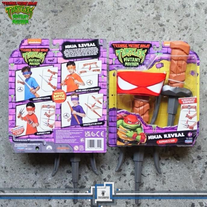 Jual Teenage Mutant Ninja Turtles Mayhem TMNT Ninja Reveal Raphael ...