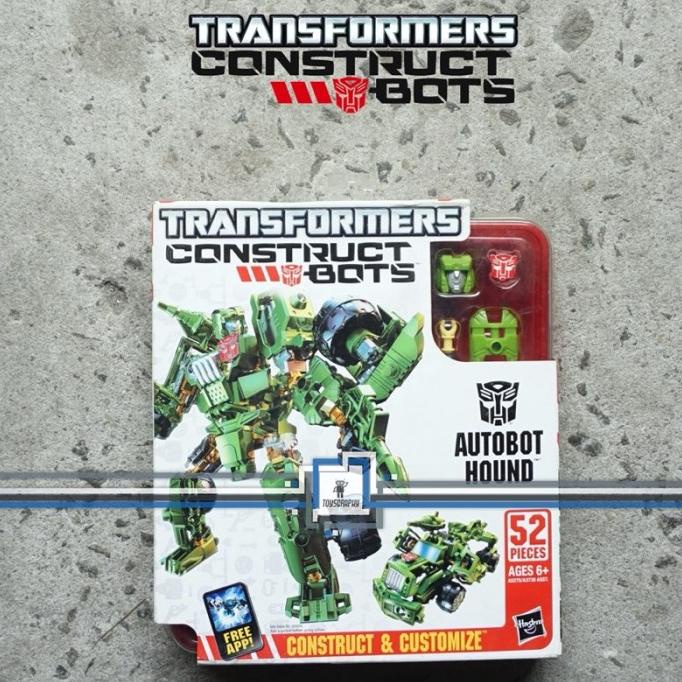 Jual Transformers Construct Bots HOUND 2in1 Bisa Transform Figure ...