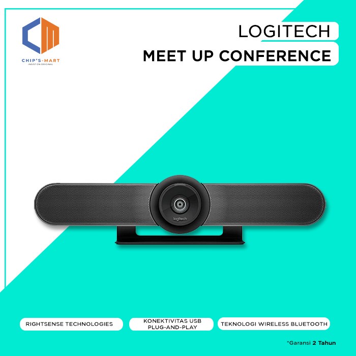Jual LOGITECH Meetup / Video Conference / Webcam / original garansi 2 ...