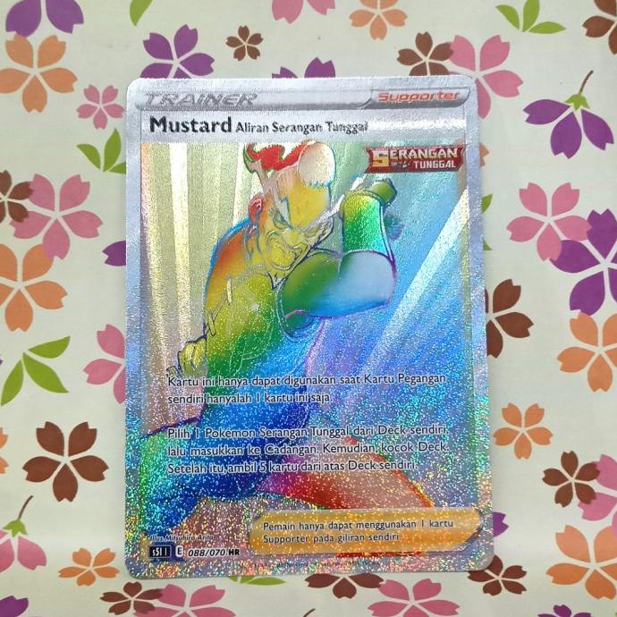Jual mustard aliran serangan tunggal HR s5I | 088/070 pokemon set 8 | Shopee Indonesia