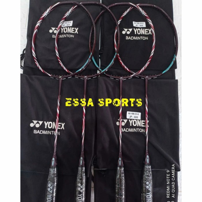 Jual RAKET YONEX ASTROX 100ZZ 100 ZZ KURENAI JP CODE FREE SENAR GRIP | Shopee Indonesia