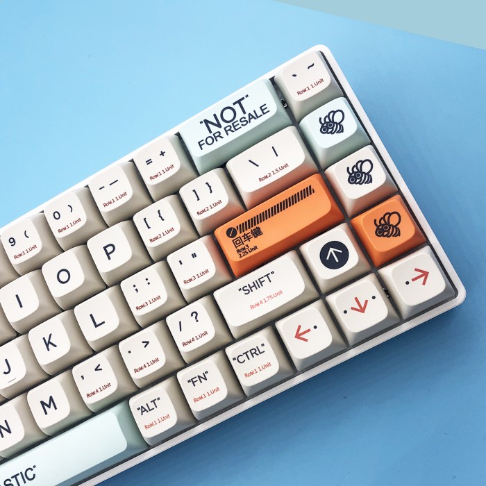 Jual KEYCAPS PBT XDA PROFILE DYE SUB THIS IS PLASTIC MECHANICAL KEYBOARD | Shopee Indonesia