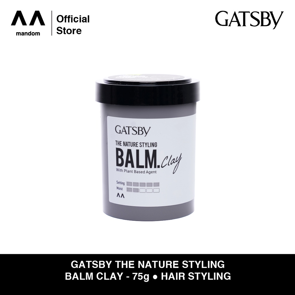Jual GATSBY The Nature Styling Balm Clay | Shopee Indonesia