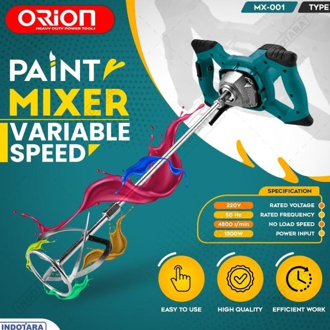 Jual Mesin Pengaduk Cat / Orion Paint Mixer - MX-001 | Shopee Indonesia