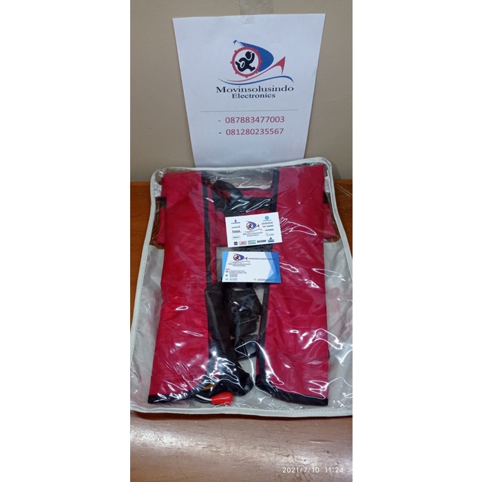 Jual Baru Inflatable Life Jacket Co2 Type 150N Berkualitas | Shopee ...