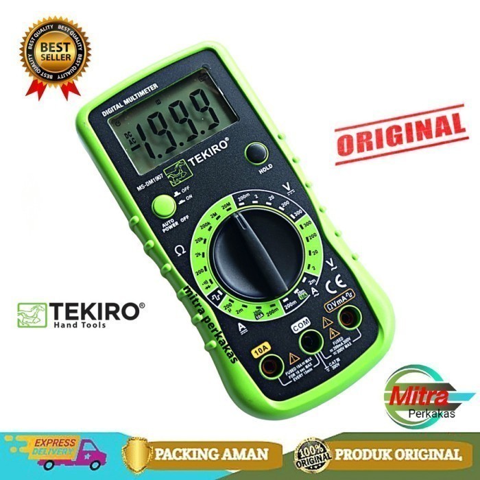 Jual Original Avo Meter Digital Tekiro / Multimeter Digital ...