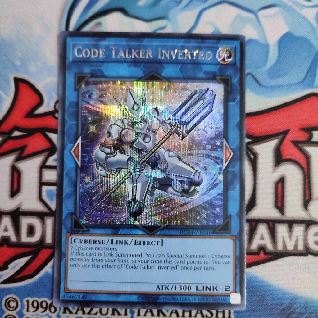 Jual yugioh AE code talker inverted RC04-AE046 SE original | Shopee Indonesia