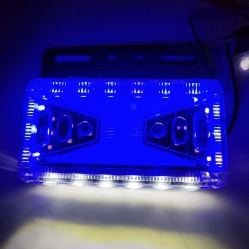Jual Lampu LED bak truk bus mobil box variasi Lampu truck elf 24v-12v - Biru | Shopee Indonesia