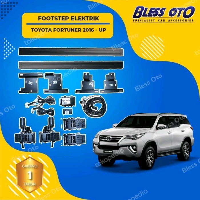 Jual Baru Foot Step Elektrik All New Fortuner 2016-Up Include Pasang ...