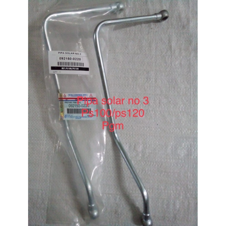 Jual selang pipa solar no 3 mitsubishi ps100 ps120 4D31 4D34 | Shopee ...