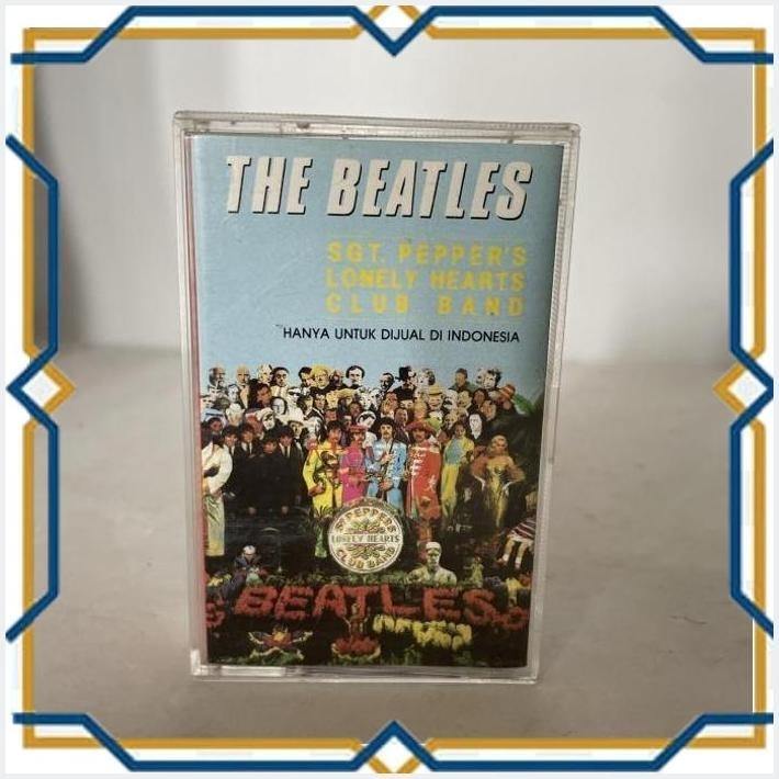 Jual [CYD] KASET PITA THE BEATLES - SGT PEPPERS LONELY CLUB BAND | Shopee Indonesia