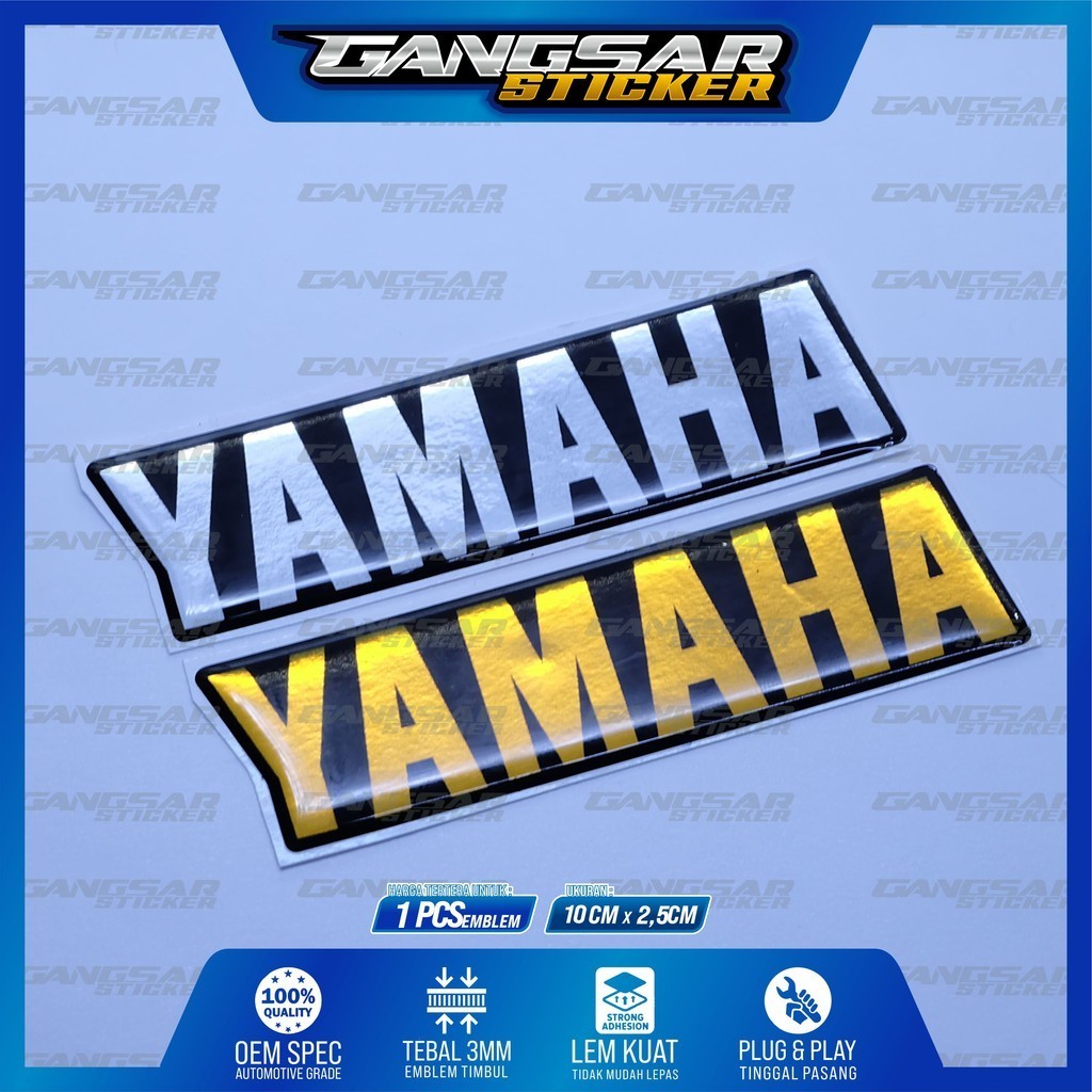 Jual Emblem tangki yamaha / logo tangki yamaha / emblem tangki yamaha ...