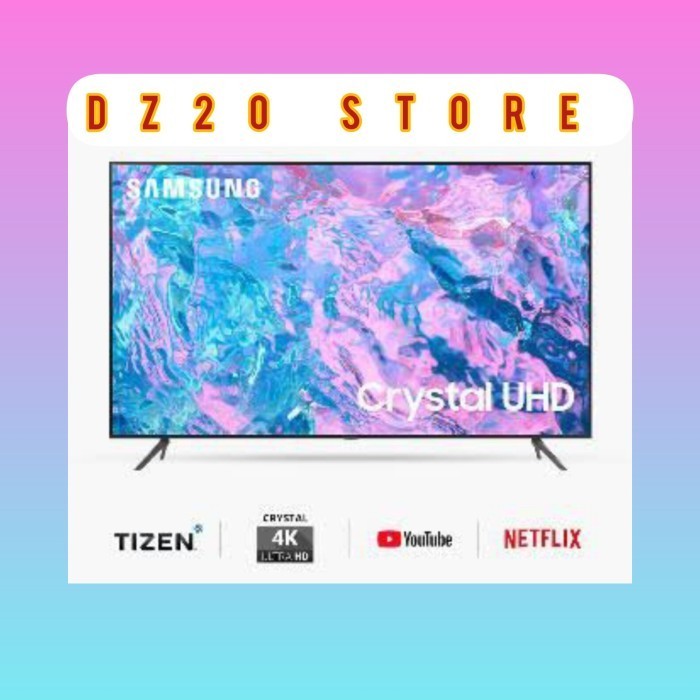 Jual [New] Samsung 43Cu7000 Led Smart Tv Crystal Uhd 4K Qa43Cu7000 43 ...