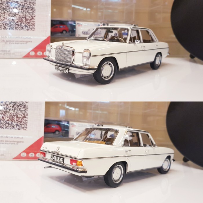 Jual [Original] Norev Mercedes-Benz 200/8 W115 1968 White Berkualitas ...