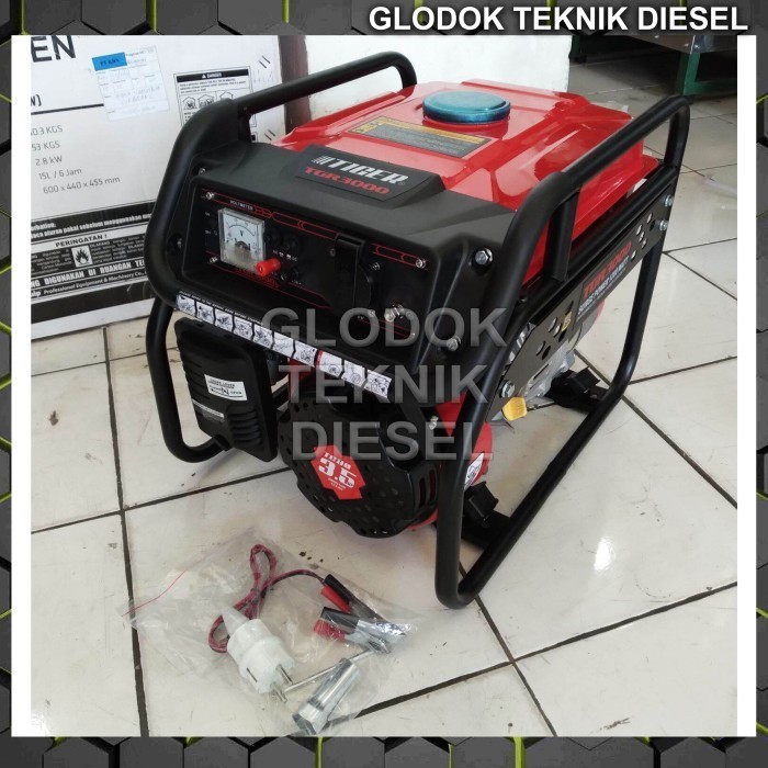 Jual Genset Generator Listrik Type 3000 1200 Watt Bensin Portable ...