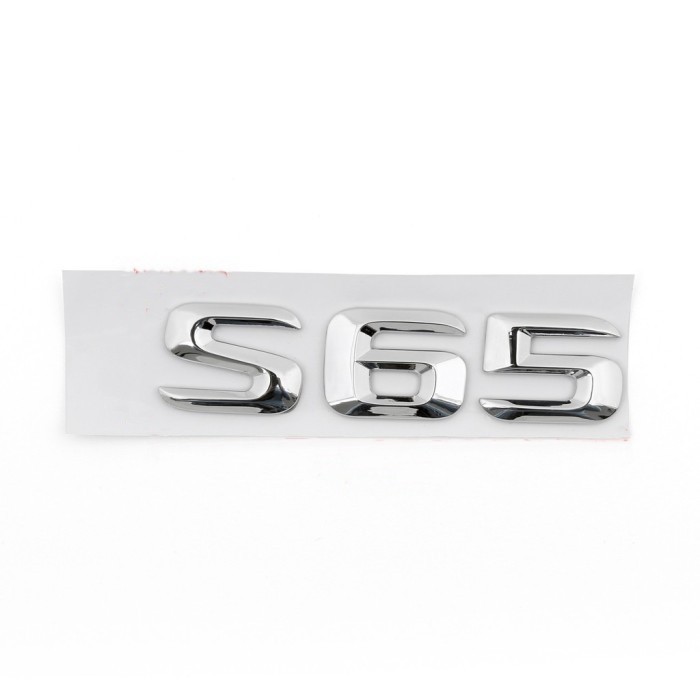 Jual Murah!! Emblem 3D Logo Tulisan S65 Mercedes Benz Badge S Class S ...