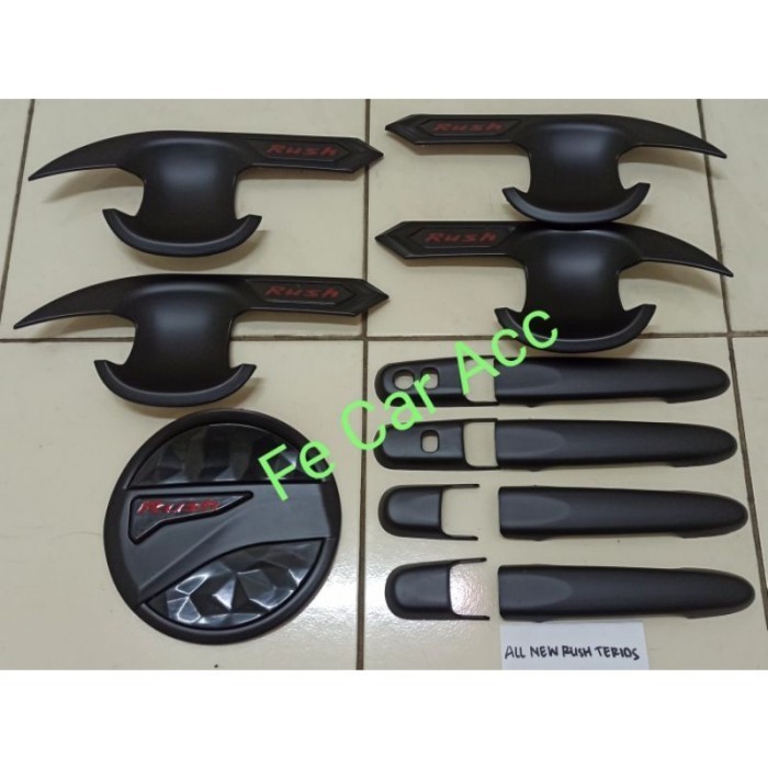 Jual [Ori] Outer Handle Tank Cover Tutup Bensin All New Rush Terios Hitam Doff Berkualitas ...